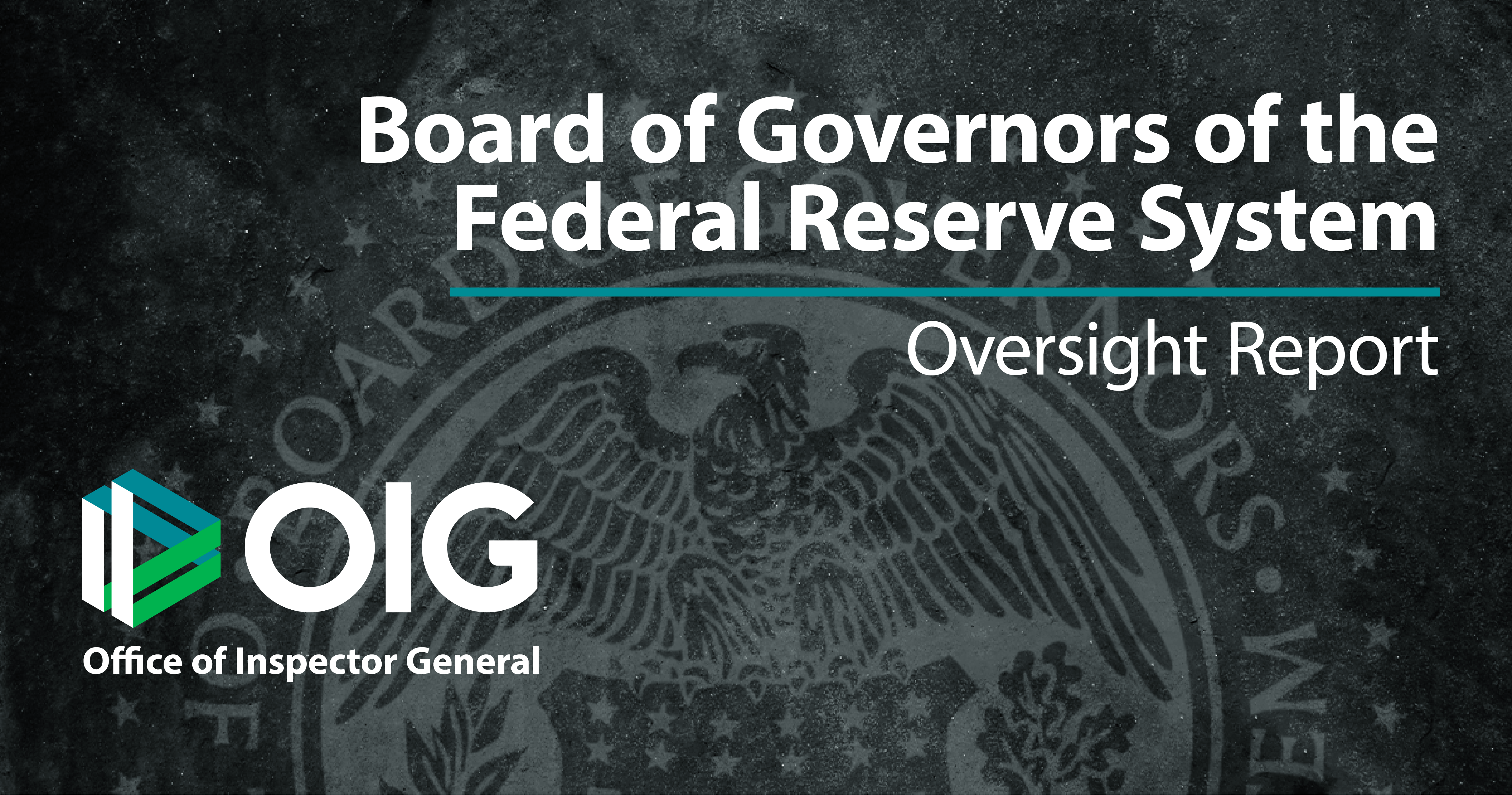 OIG: Federal Financial Institutions Examination Council Financial ...